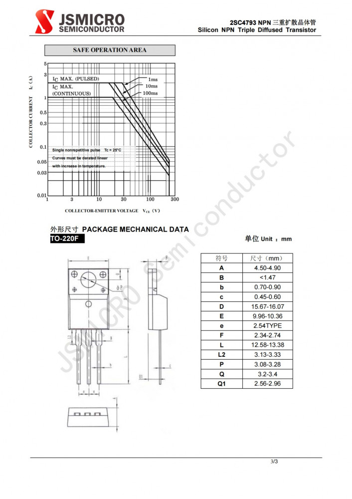 2SC4793-O datasheet page 3