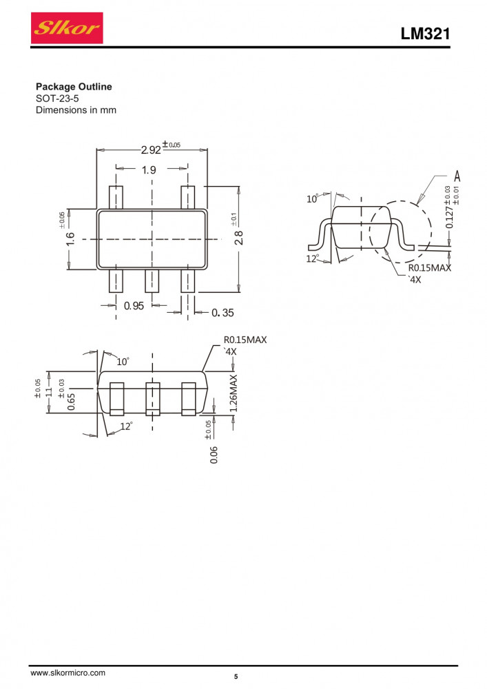 LM321 datasheet page 5
