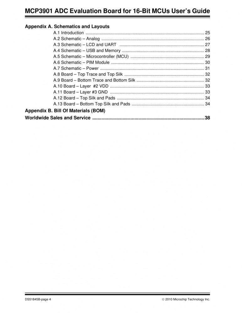 MCP3901EV-MCU16 user guide page 4