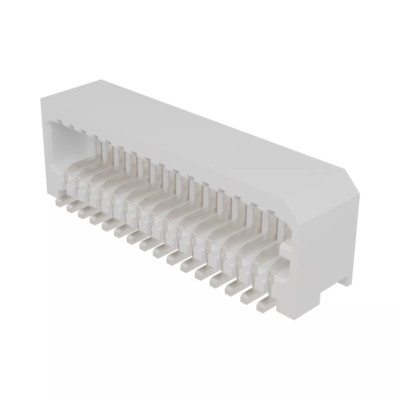 SlimStack Board-to-Board Connector, 0.80mm Pitch, Plug, 5.65mm Mated Height, 32 Circuits, Right-Angle, without Boss for sale