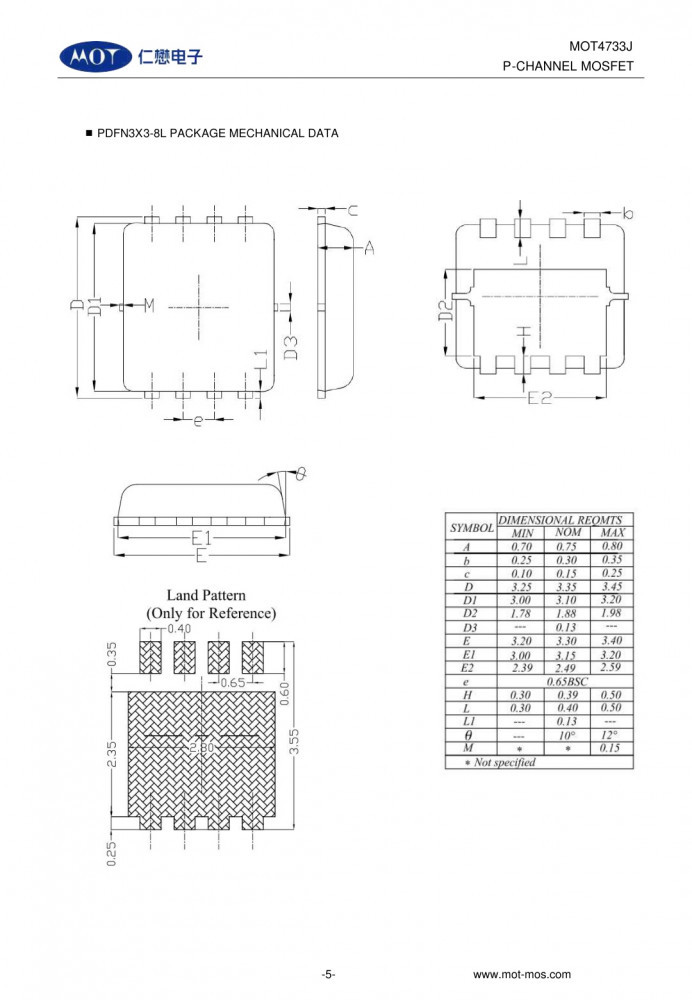 MOT4733J datasheet page 5