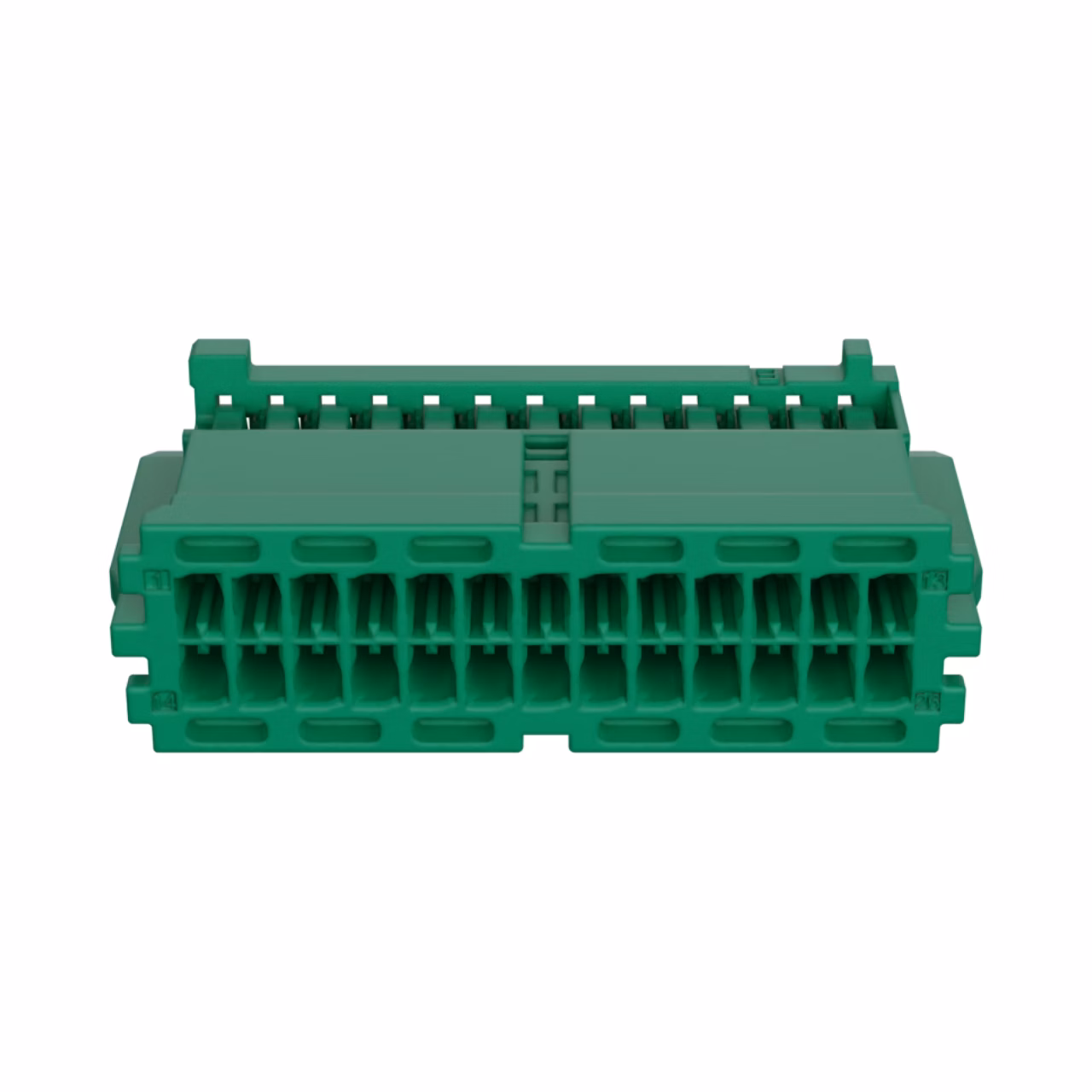 MX-DaSH CTX50 Terminal Receptacle Cartridge, 26 Circuits, Keying Option E, Green for sale