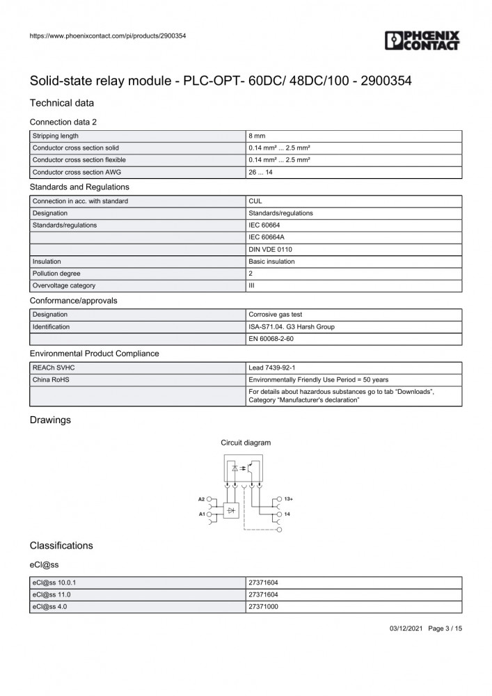 Phoenix Contact 2900354 document page 3