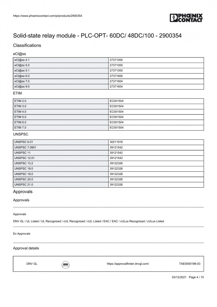 Phoenix Contact 2900354 document page 4