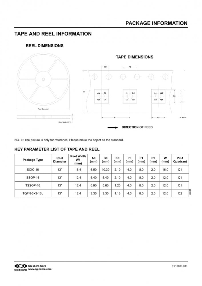 SGM4520 datasheet page 8