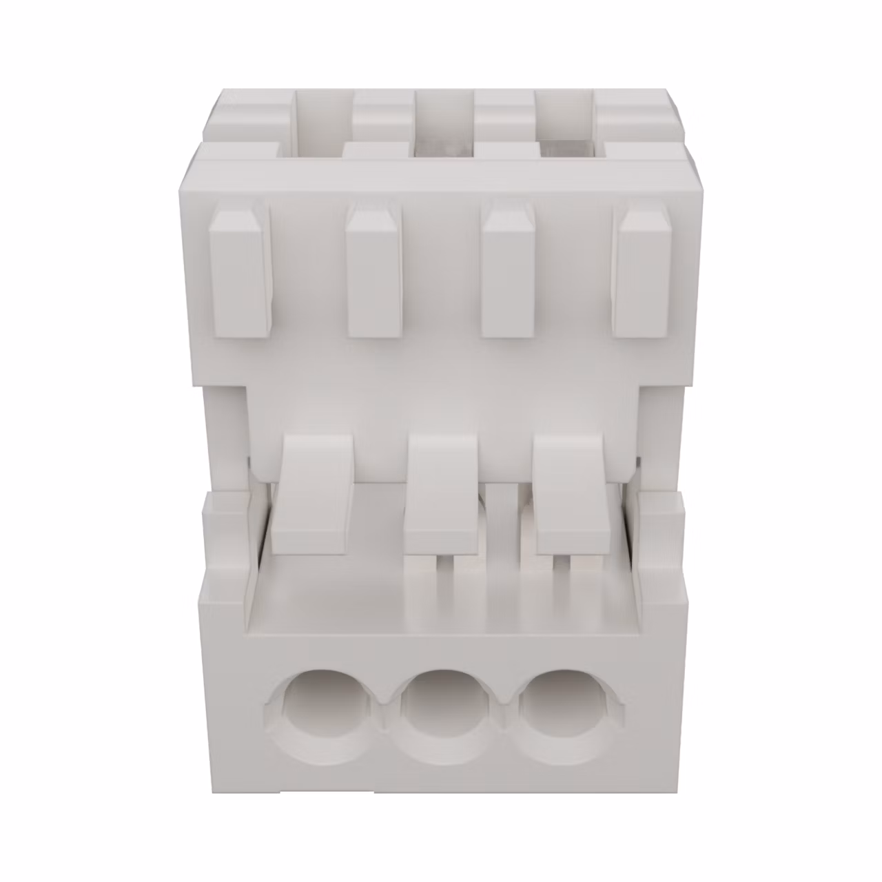 Appli-Mate RAST 2.5 IDT Housing, 2.50mm Pitch, Direct/Indirect, Female, 3 Circuits, All Position Keys, Voided Circuit 1 for sale
