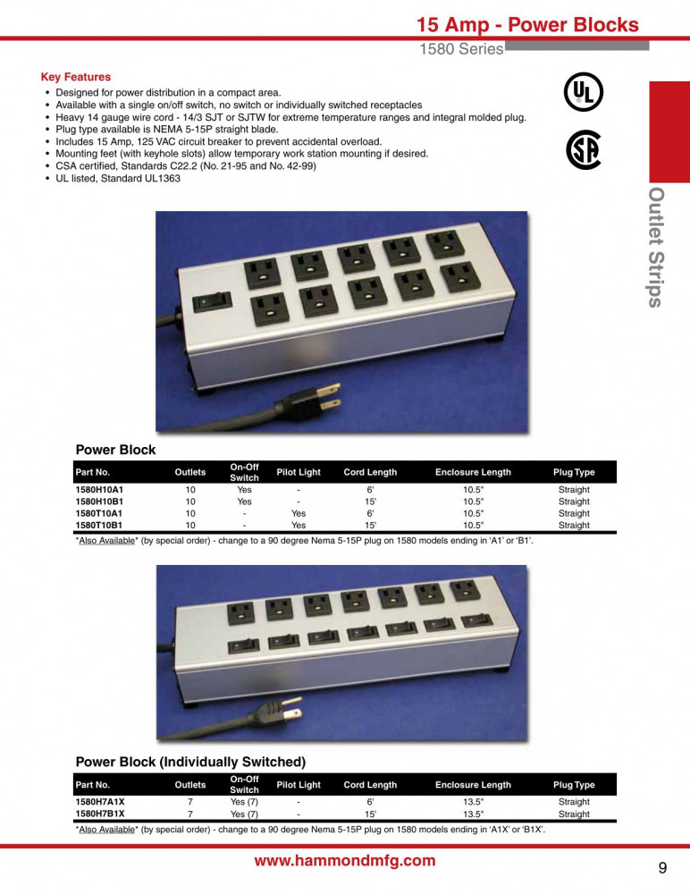 Hammond catalog page image 9