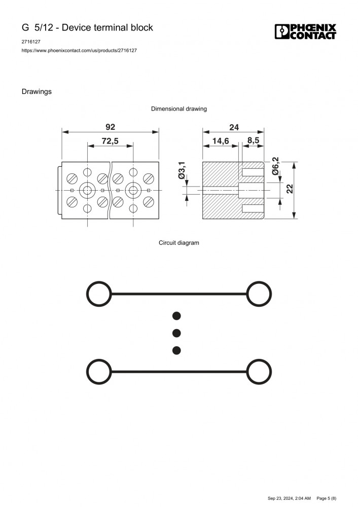 Phoenix Contact 2716127 technical document page 5