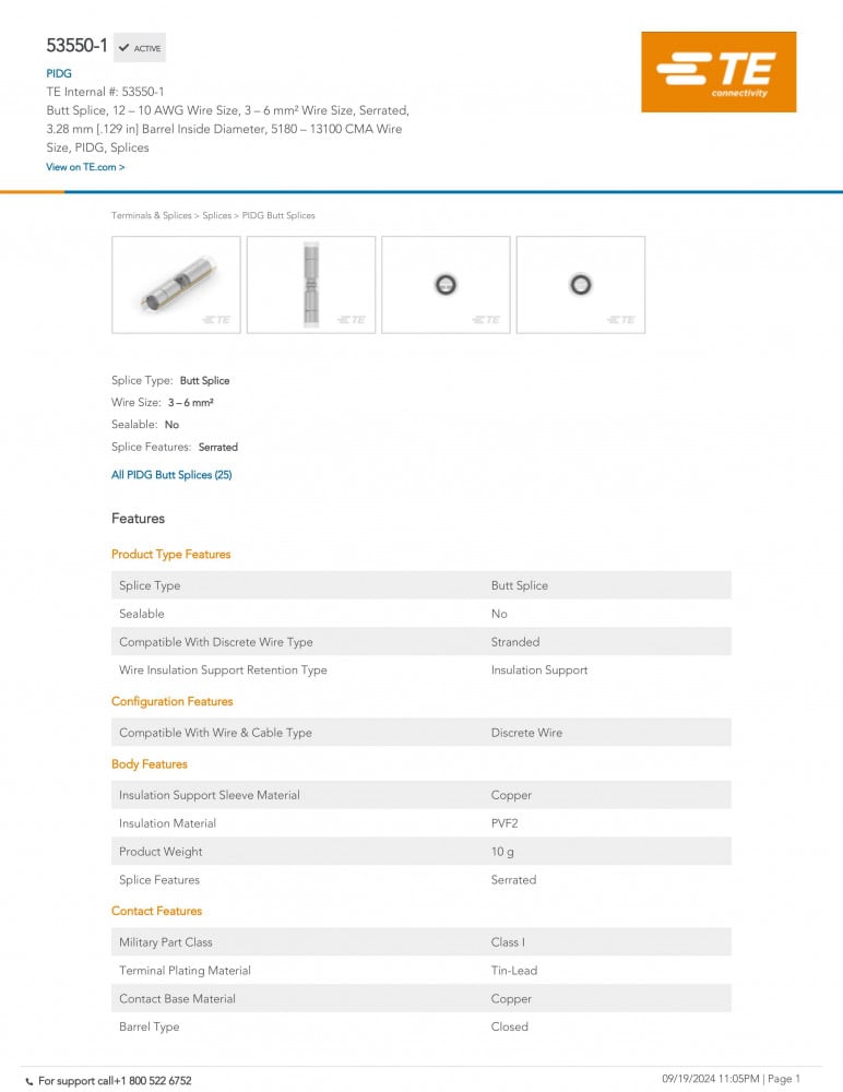 53550-1 technical document page 1