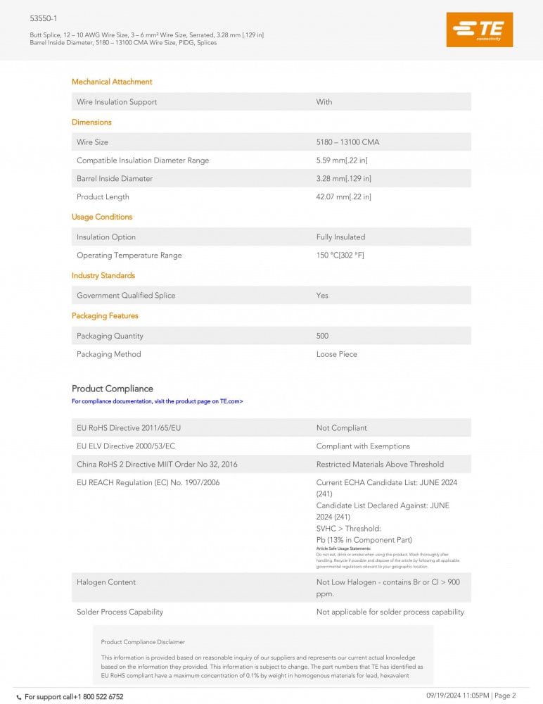 53550-1 technical document page 2