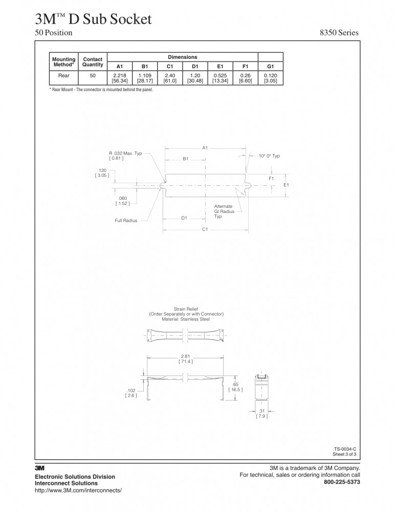 3M 8350-6005 technical document page 3