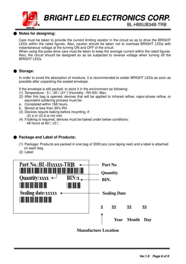 BL-HB5UB34B-TRB document page 8