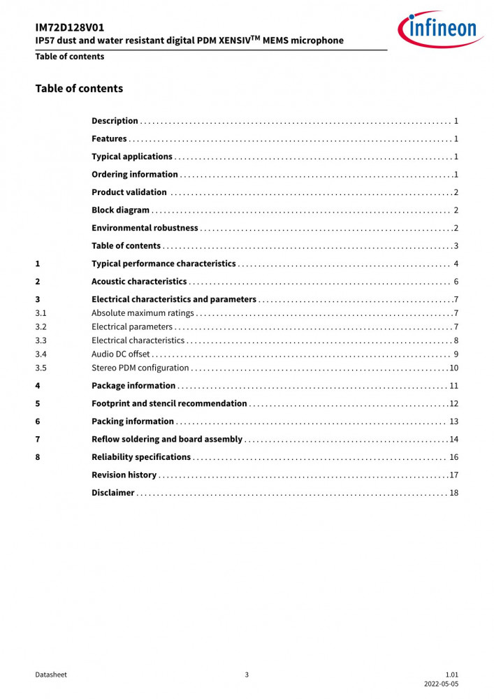 IM72D128V01 datasheet page 3