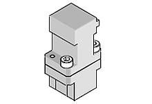 Press-In Tool for Right-Angle Receptacle and Header 5-Row, 5-Column
