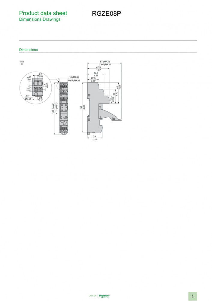 RGZE08P technical document page 3