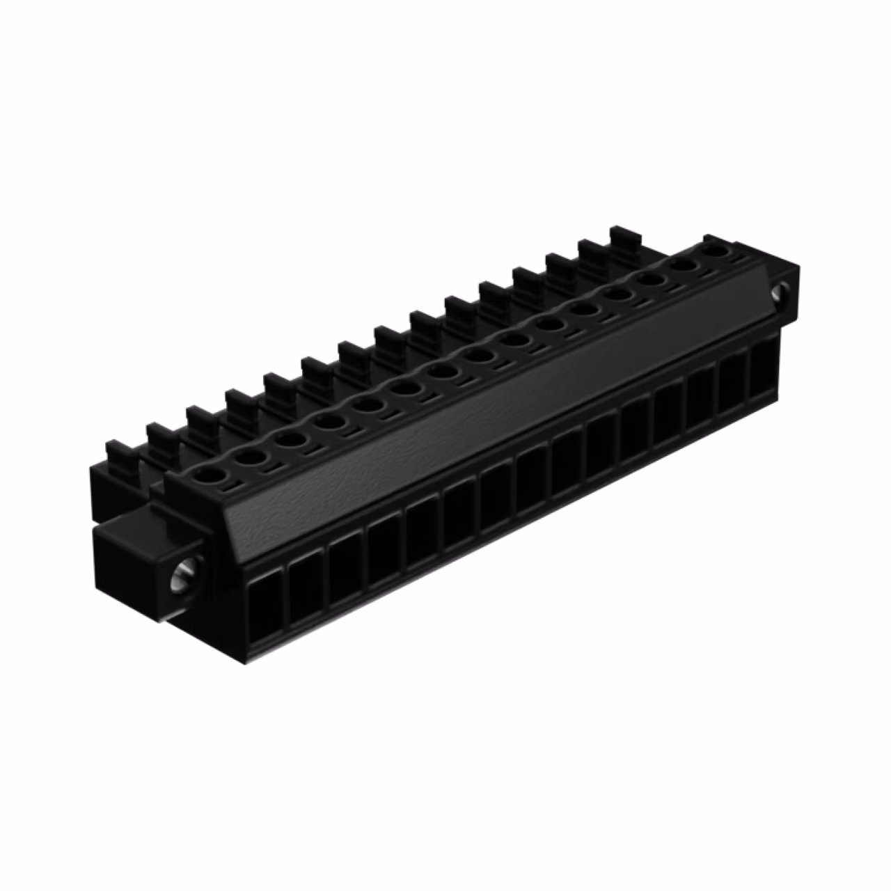 3.50mm Pitch Eurostyle Horizontal Plug, with Retention Screws, 15 Circuits for sale