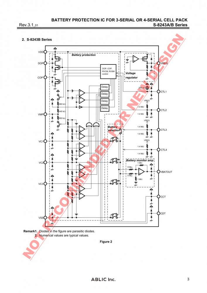 S-8243A/B datasheet page 3