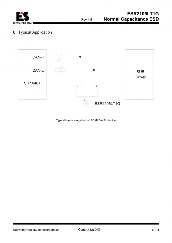 ESR2105LT1G datasheet page 5