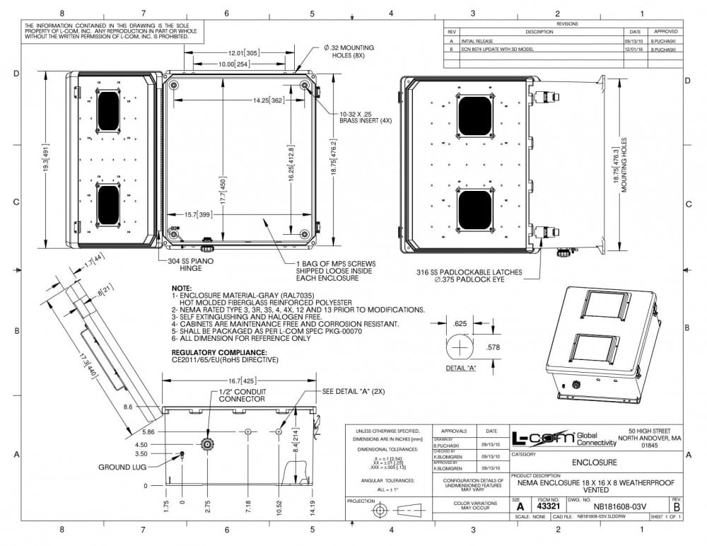 NB181608-03V technical document page