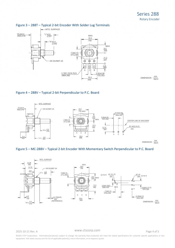 LEA NETWORKS Series 288 technical document page 4