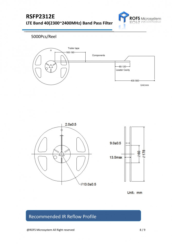 RSFP2312E datasheet page 8