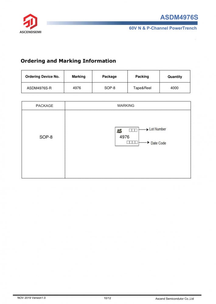 ASDM4976S-R datasheet page 10
