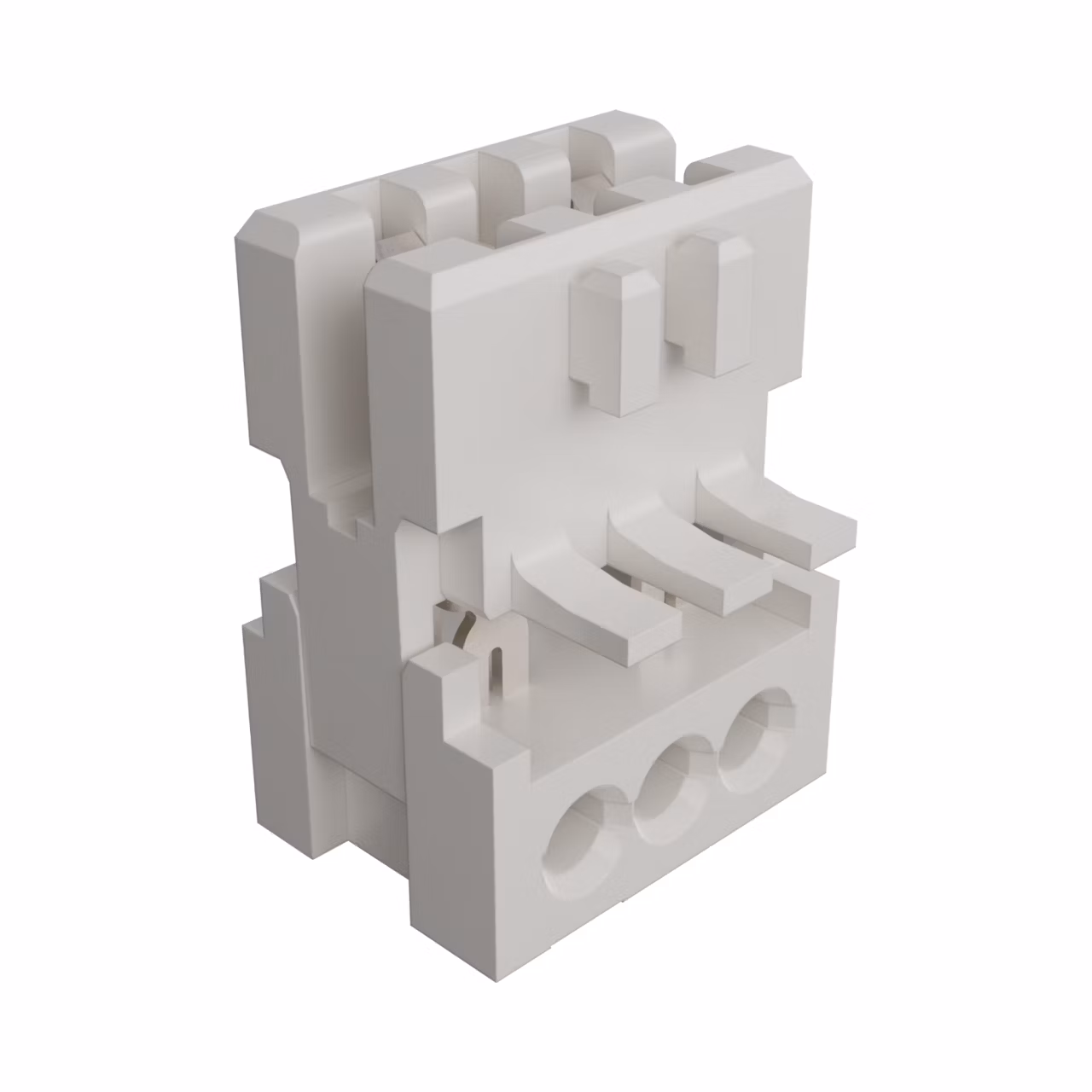Appli-Mate RAST 2.5 IDT Housing, 2.50mm Pitch, Direct/Indirect, Female, 3 Circuits, Position Keys C and D Removed