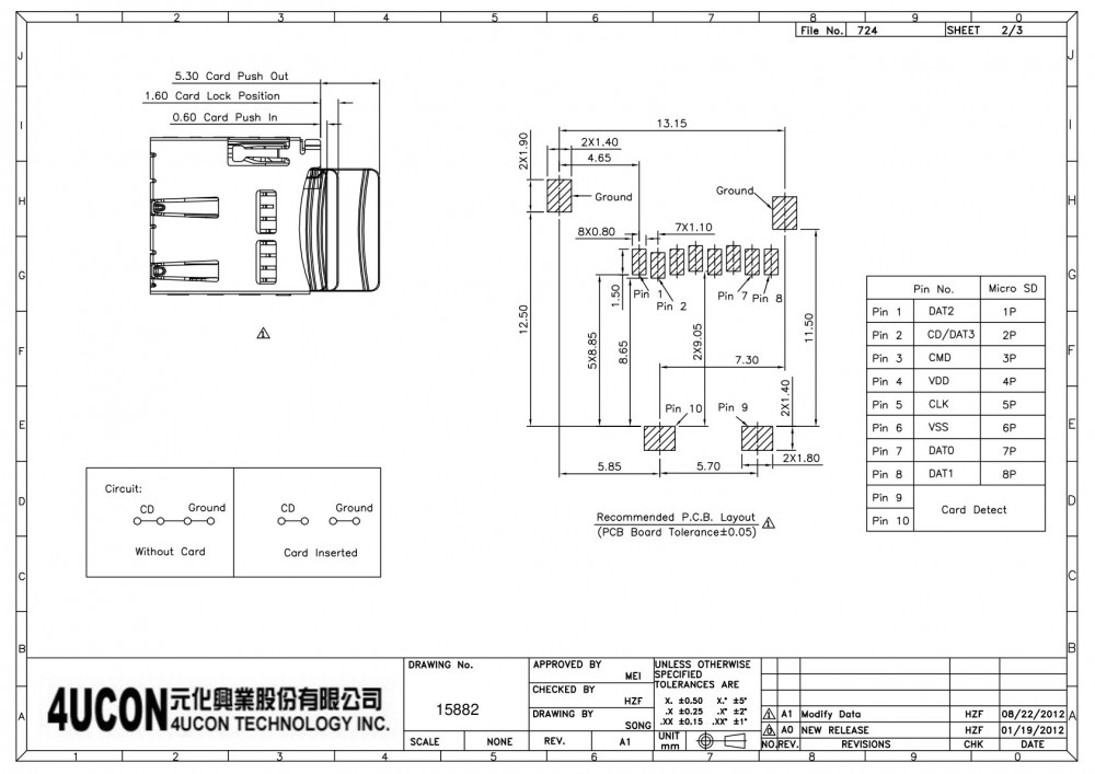 Adafruit 1660 technical document page 2