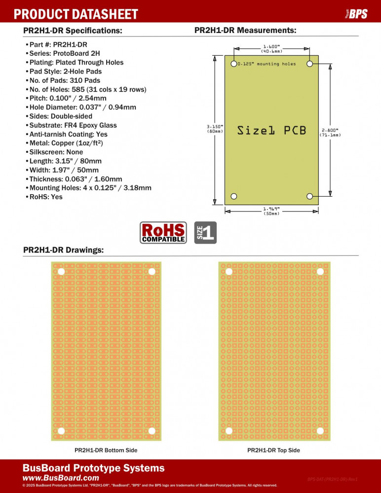 PR2H1-DR product documentation image 2