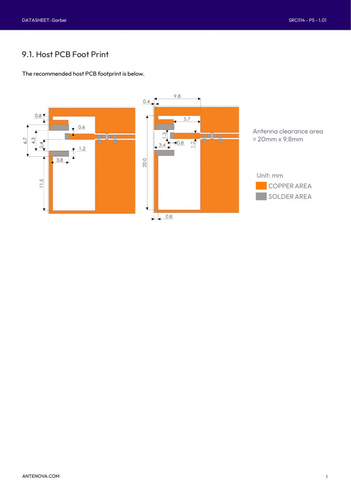 Garbei SRCI114 datasheet page 10