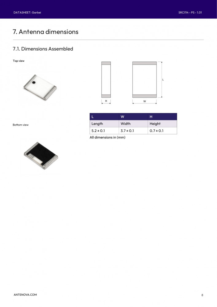 Garbei SRCI114 datasheet page 8