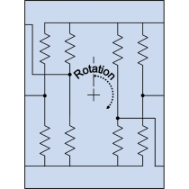 AAT101-10E: Full-Bridge Angle Sensor, 625 kOhm, DFN6 for sale