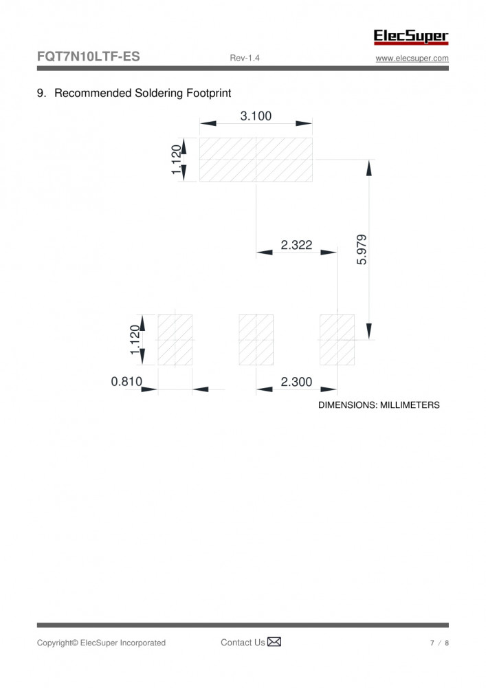 FQT7N10LTF-ES datasheet page 7