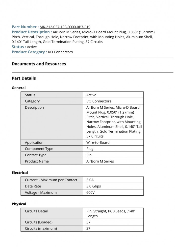 Technical document image, page 1