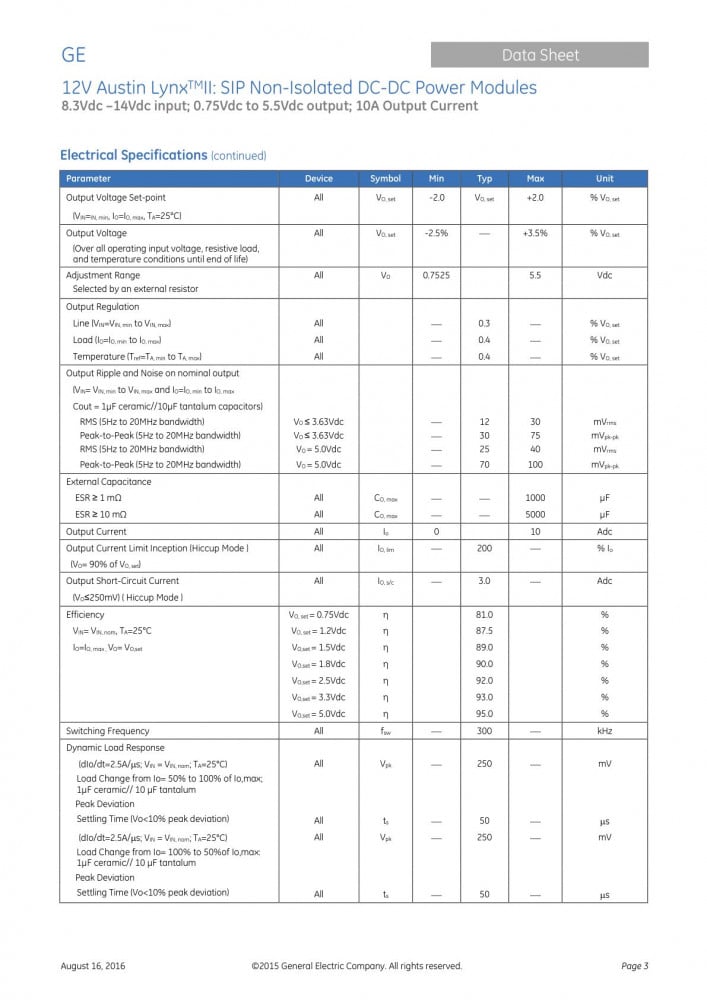 ATA010A0X43 datasheet page 3
