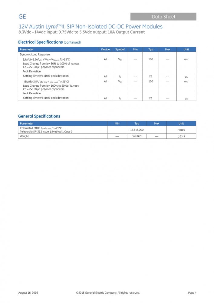 ATA010A0X43 datasheet page 4