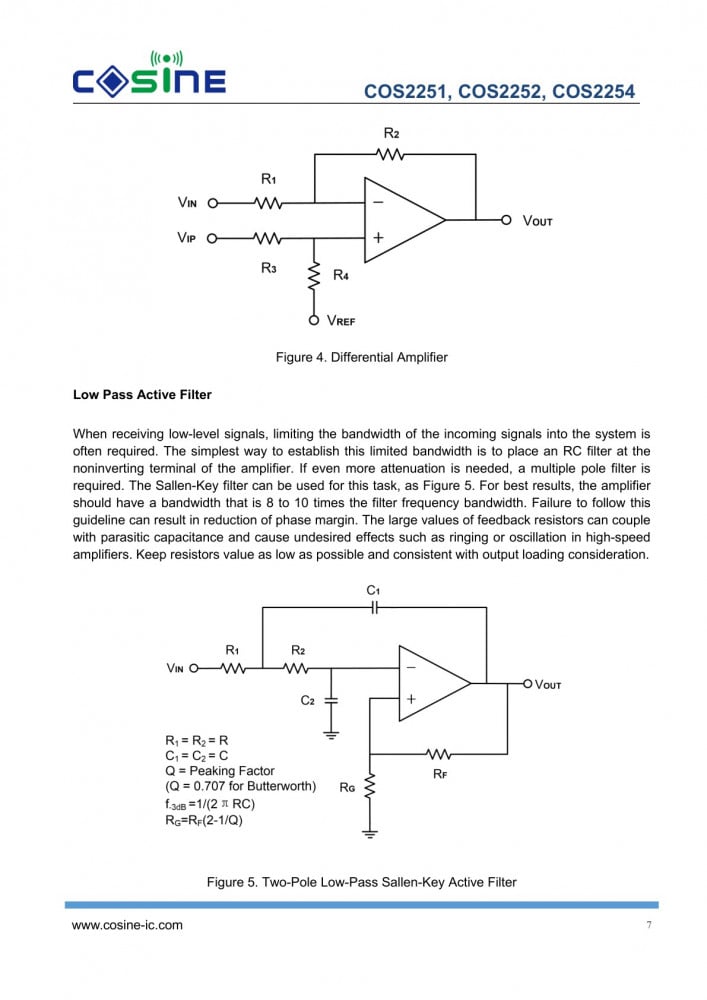 COS2252 datasheet page 7
