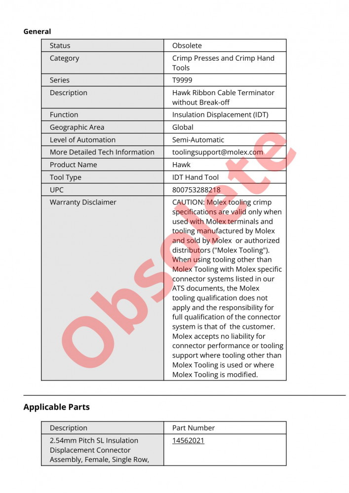623003000 tooling document page 2