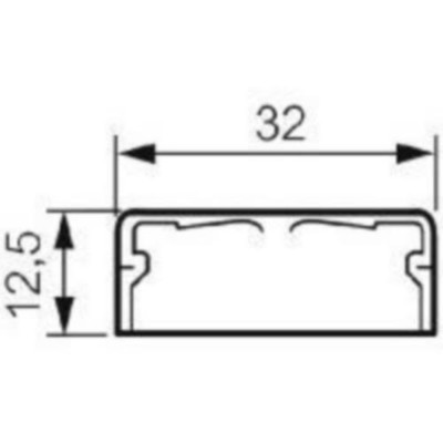 Dlplus - Variable flat angle for Dlplus mini-trunking 32x12.5mm White - Adjustable 85 to 95° - Snap-on mounting for sale