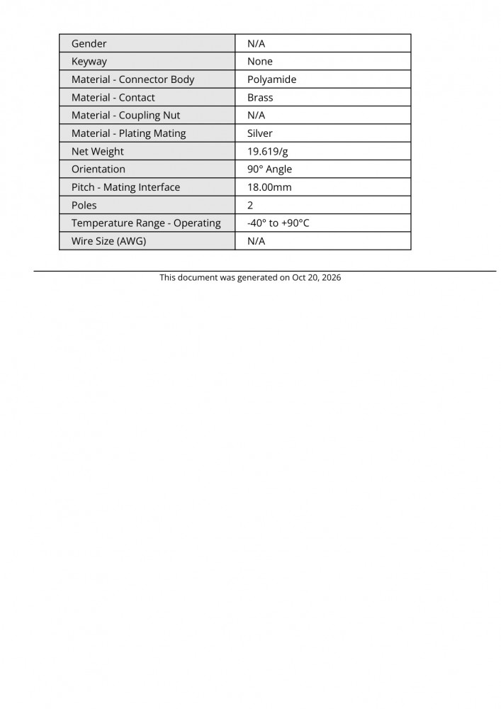 DIN valve connector technical document page 3