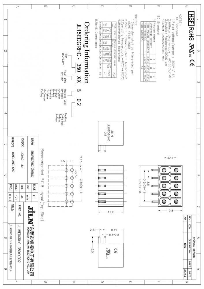 JL15EDGRHC-35010B02 technical drawing preview