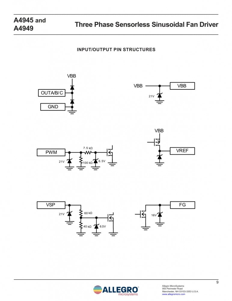 A4949GLJTR-T datasheet page 9
