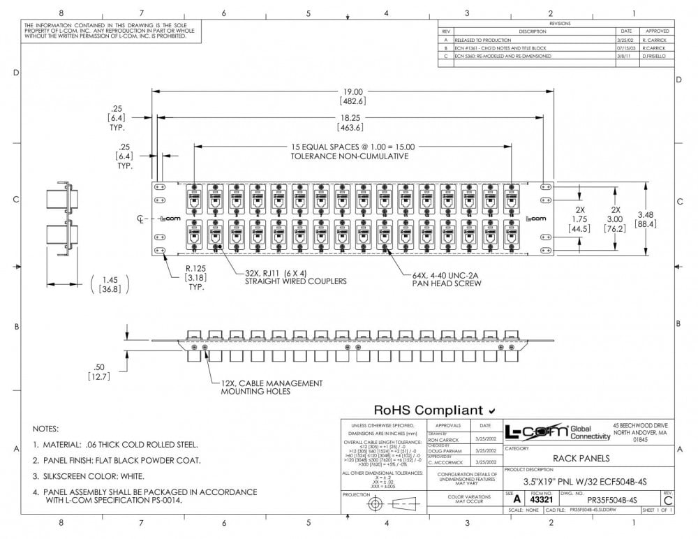 PR35F504B-4S technical document page