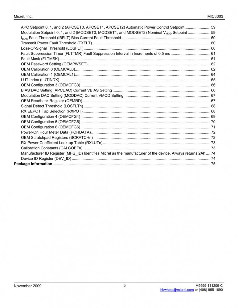 MIC3003GML datasheet page 5