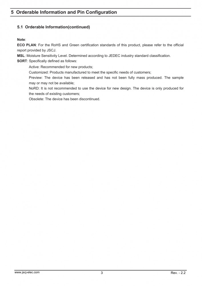 CJ6101 datasheet page 3