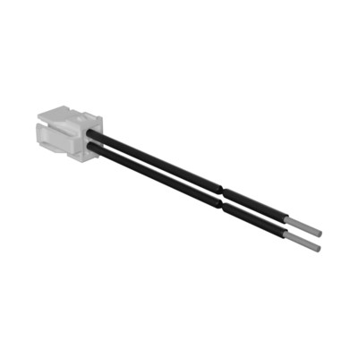 MicroTPA-to-Pigtail Off-the-Shelf (OTS) Cable Assembly, 2.00mm Pitch, Single Row, 600.00mm Length, 2 Circuits, Natural for sale