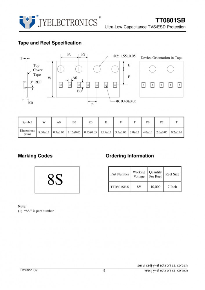 TT0801SBX datasheet page 5