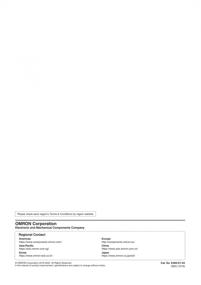 OMRON EE-SX3162-P2 datasheet page 6