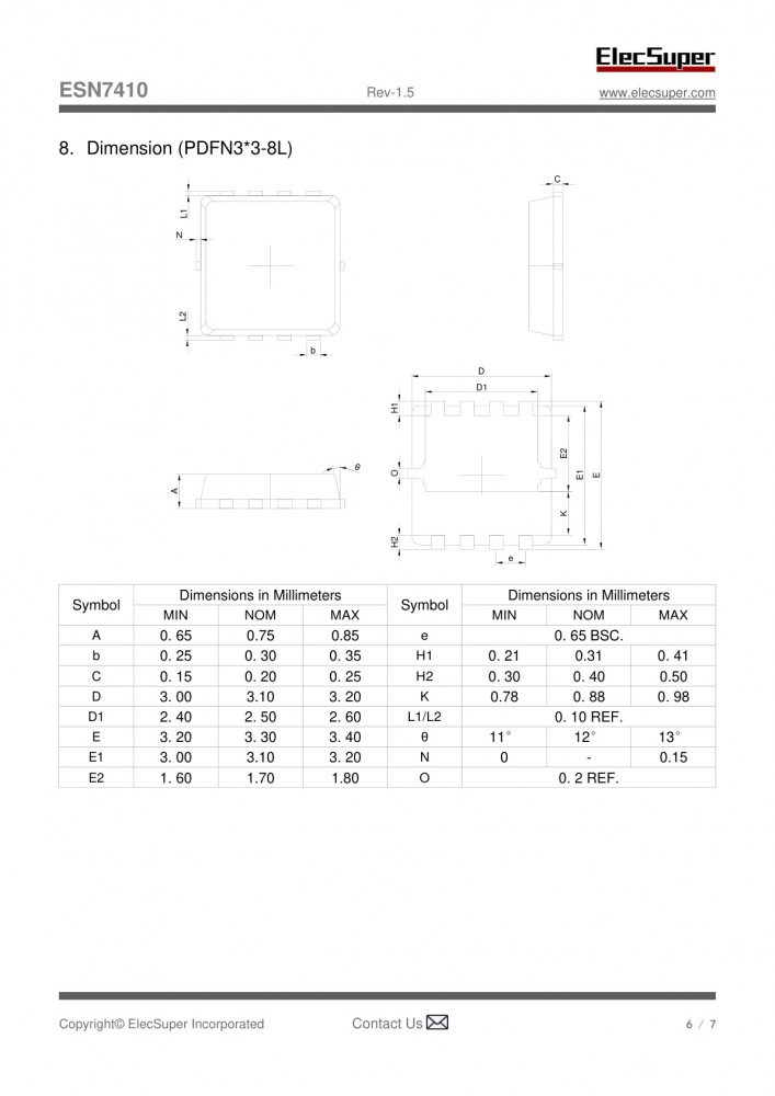 ESN7410 datasheet page 6