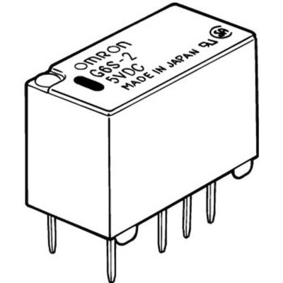 OMRON G6S-2-Y DC12 Signal Relay Chip – 12V DC, 2-Pole for sale